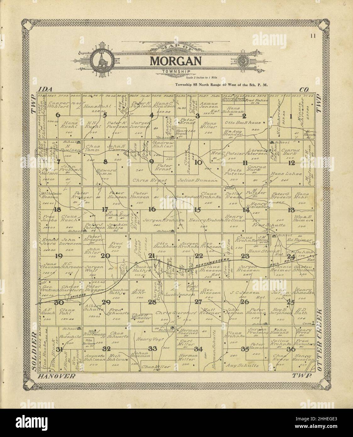 Standard atlas of Crawford County, Iowa - including a plat book of the ...