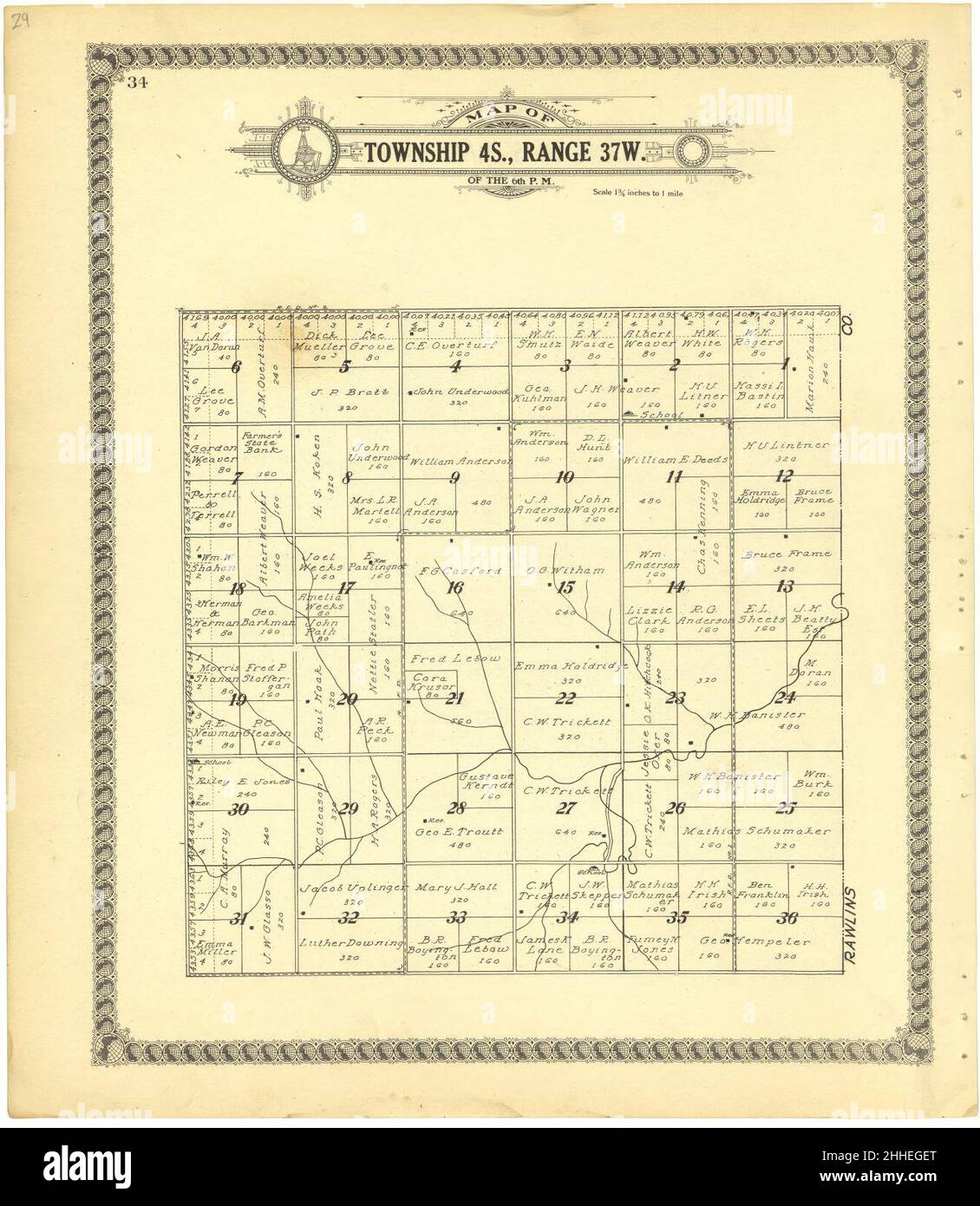 Standard atlas of Cheyenne County, Kansas - including a plat book of ...