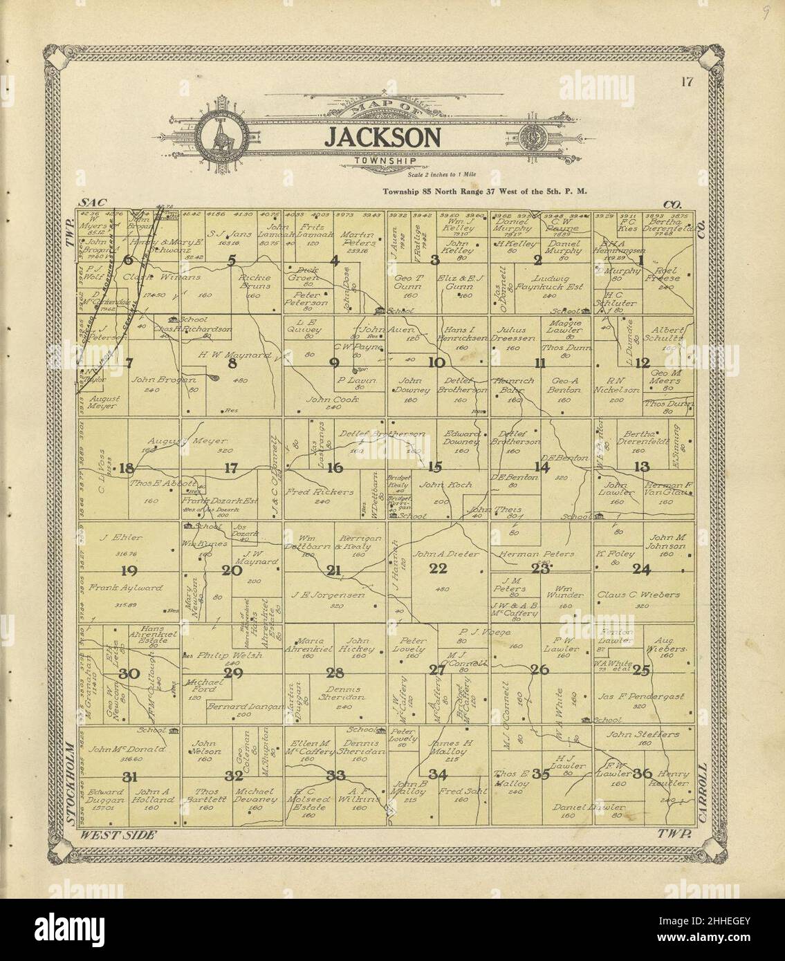 Standard atlas of Crawford County, Iowa - including a plat book of the ...