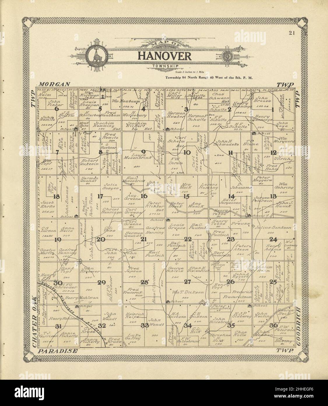 Standard atlas of Crawford County, Iowa - including a plat book of the ...