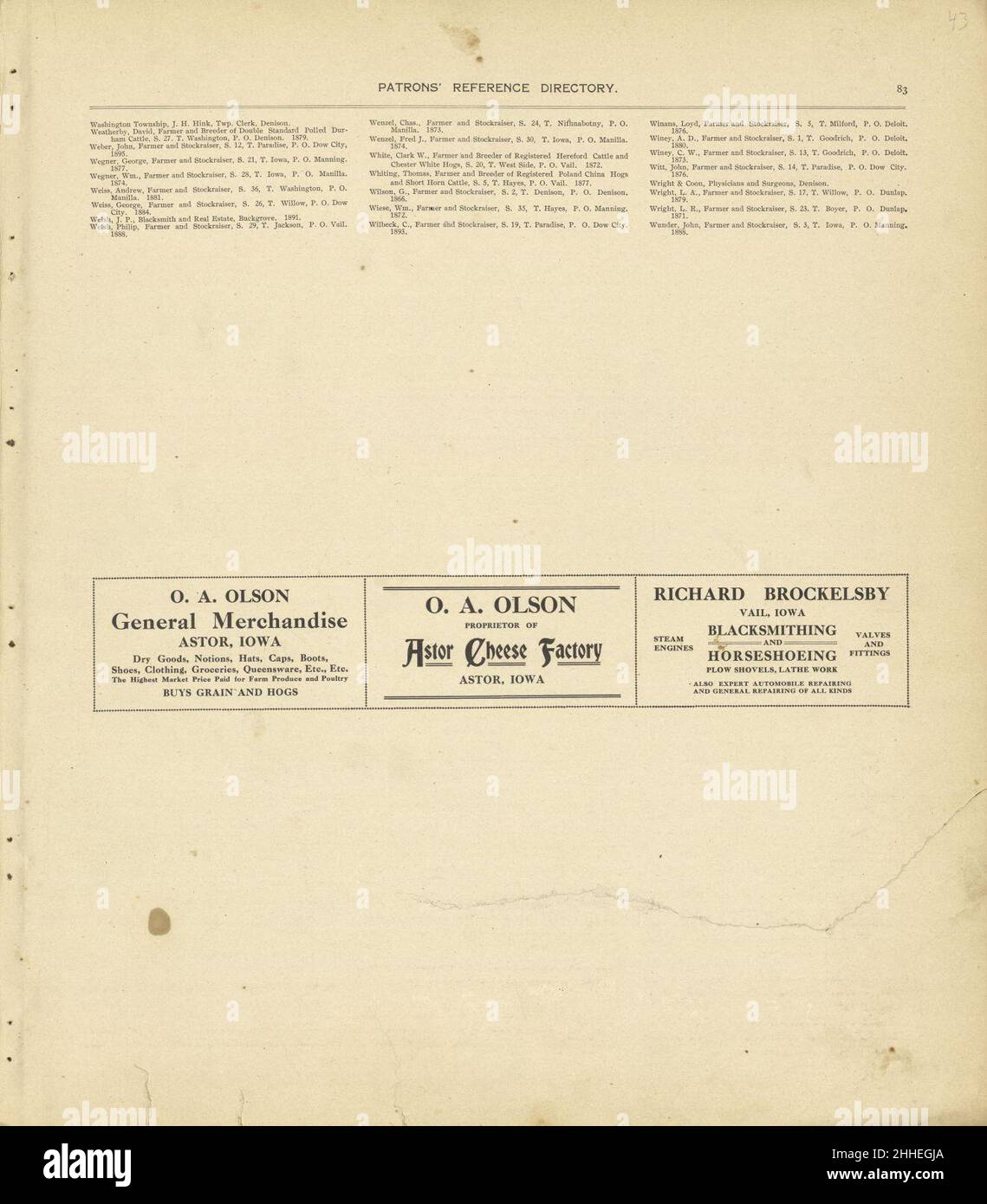 Standard atlas of Crawford County, Iowa - including a plat book of the ...