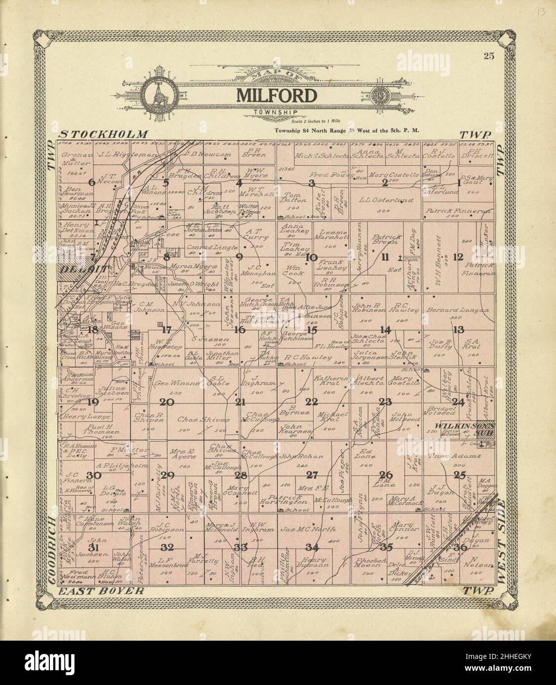 Standard atlas of Crawford County, Iowa - including a plat book of the ...