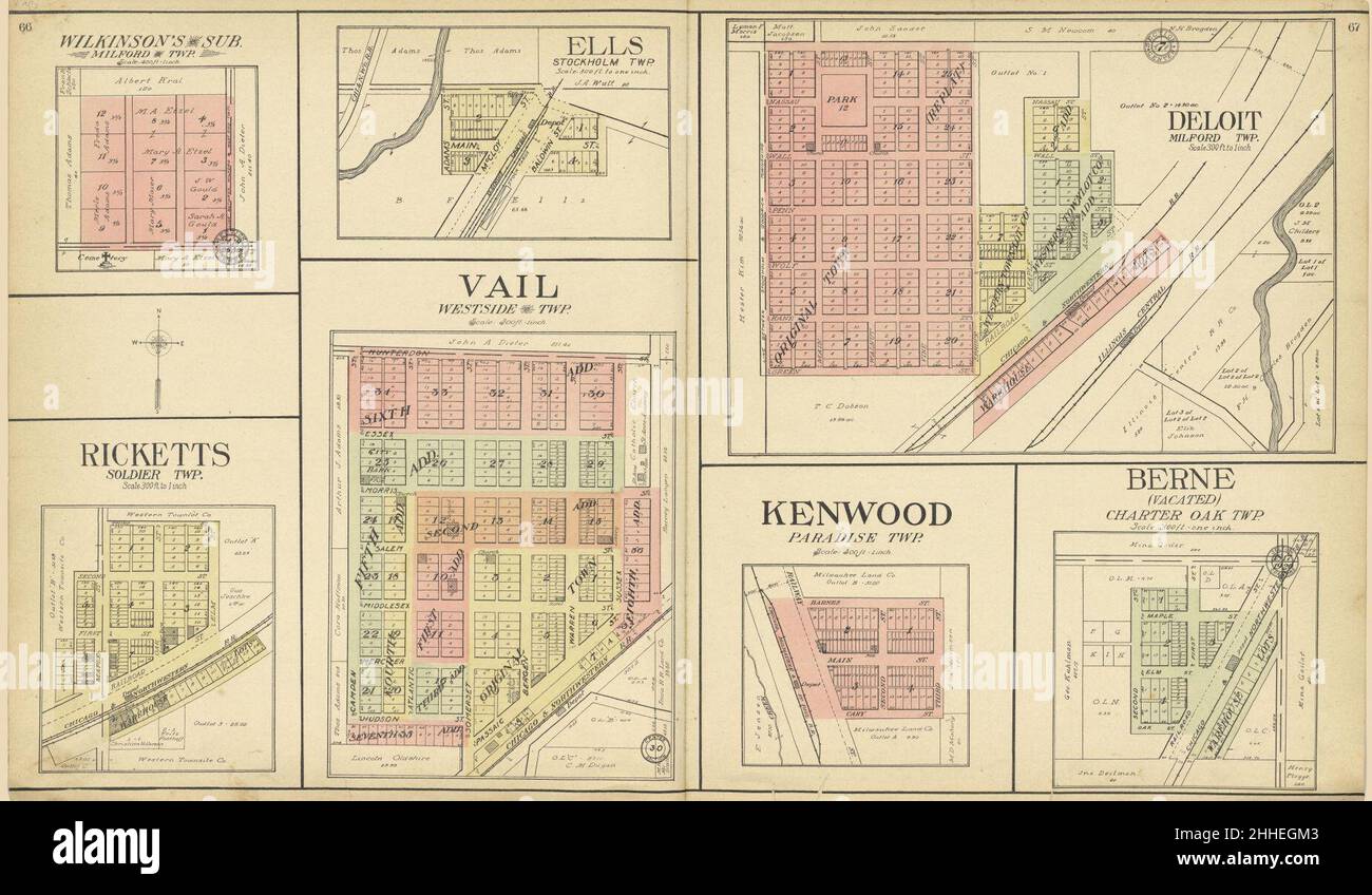 Standard atlas of Crawford County, Iowa - including a plat book of the ...