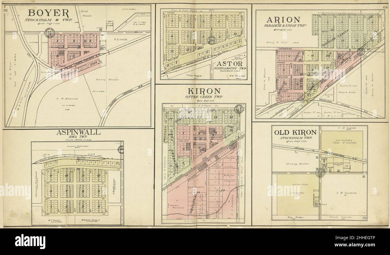 Standard atlas of Crawford County, Iowa - including a plat book of the ...