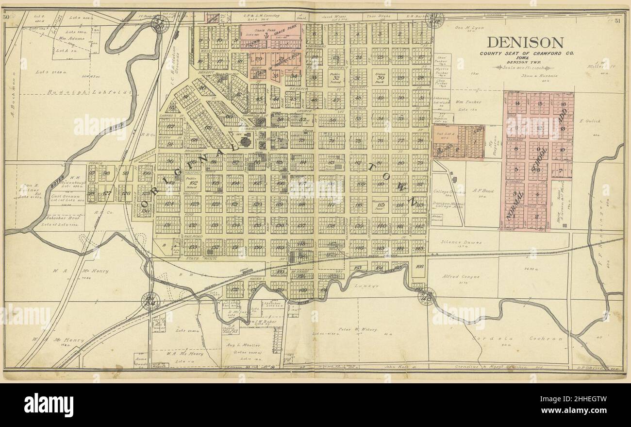 Standard atlas of Crawford County, Iowa - including a plat book of the ...