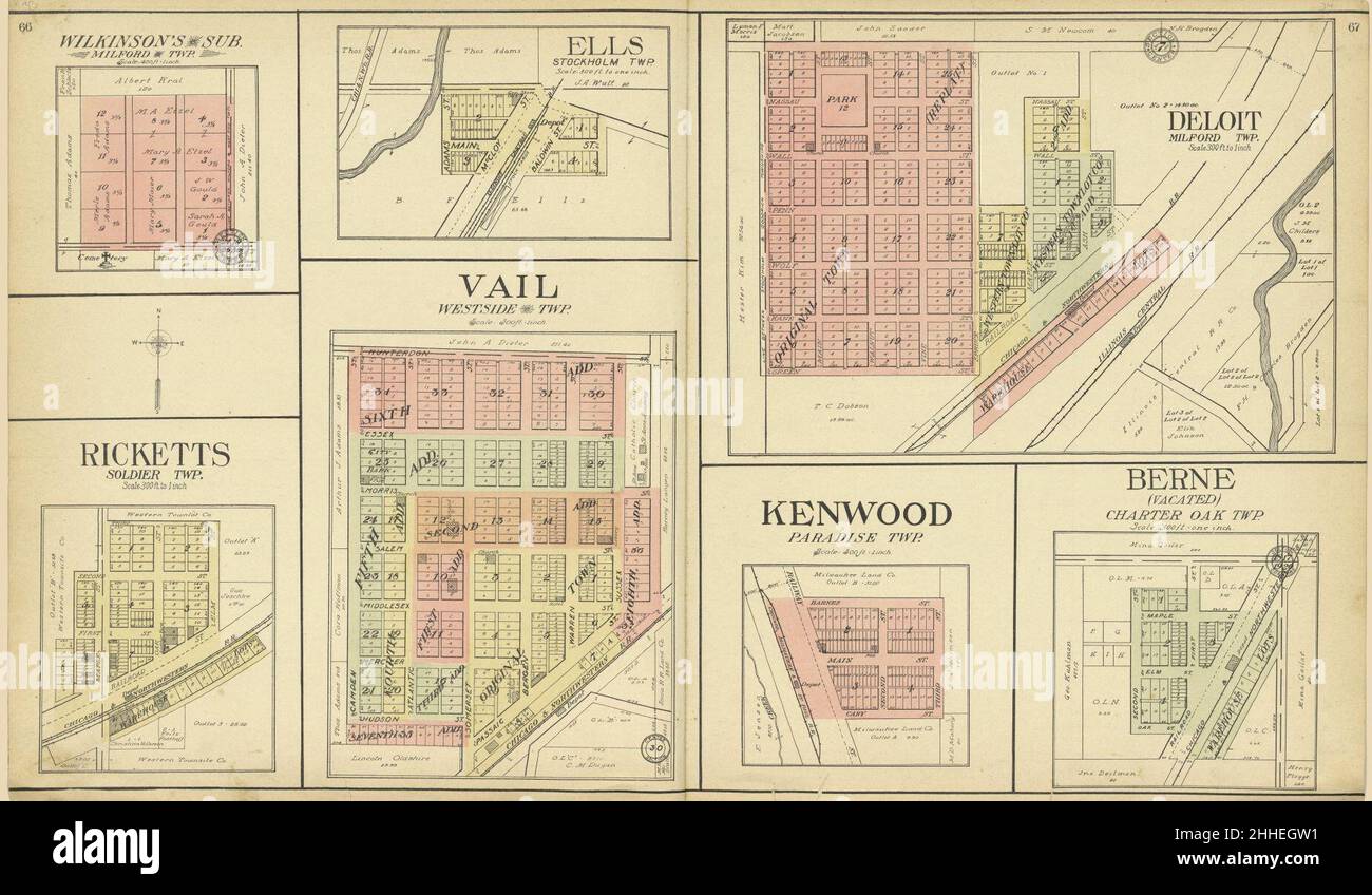 Standard atlas of Crawford County, Iowa - including a plat book of the ...