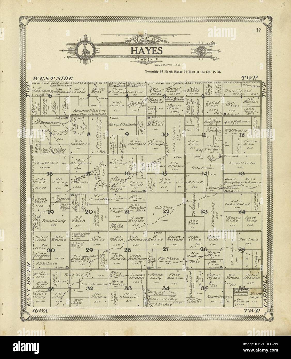 Standard atlas of Crawford County, Iowa - including a plat book of the ...