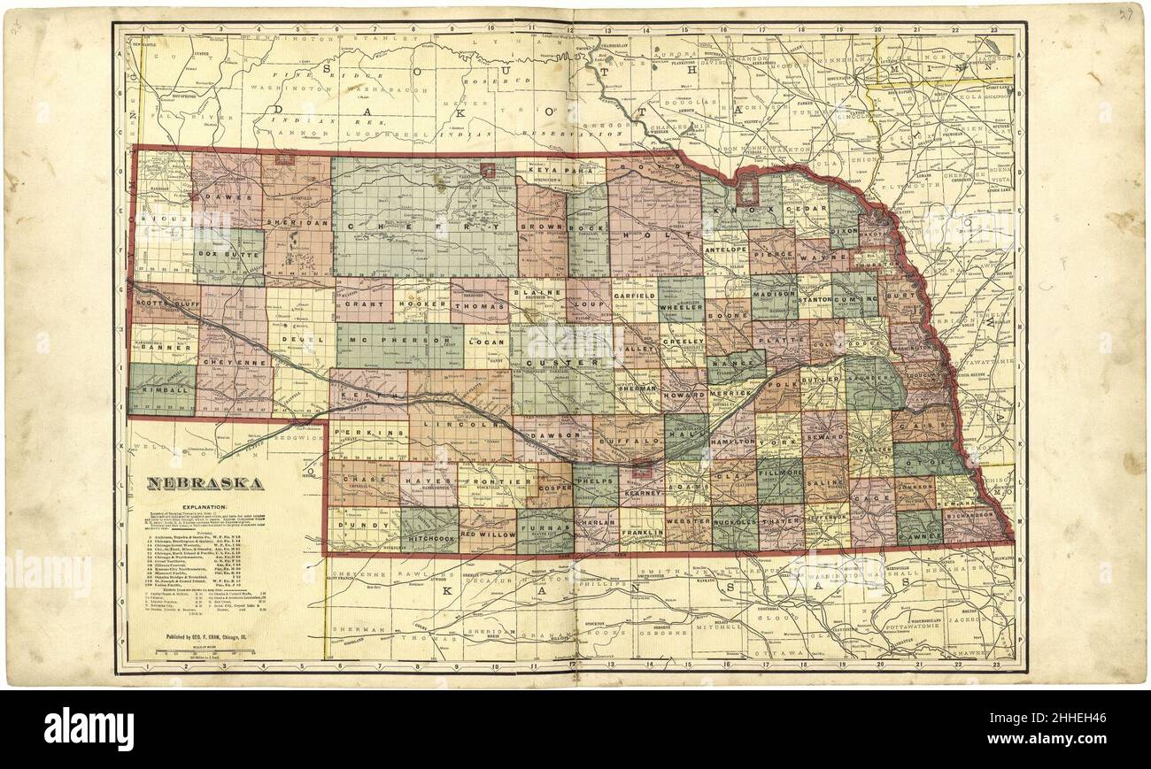 Standard atlas of Cuming County, Nebraska - including a plat book of the villages, cities and ...