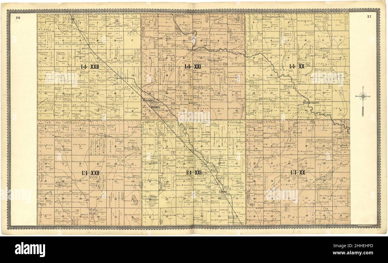 Standard atlas of Custer County, Nebraska - including a plat book of ...