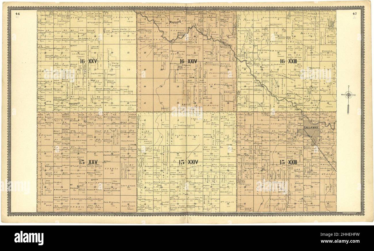 Standard atlas of Custer County, Nebraska - including a plat book of ...