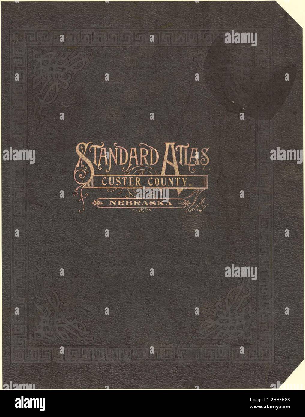 Standard atlas of Custer County, Nebraska - including a plat book of ...