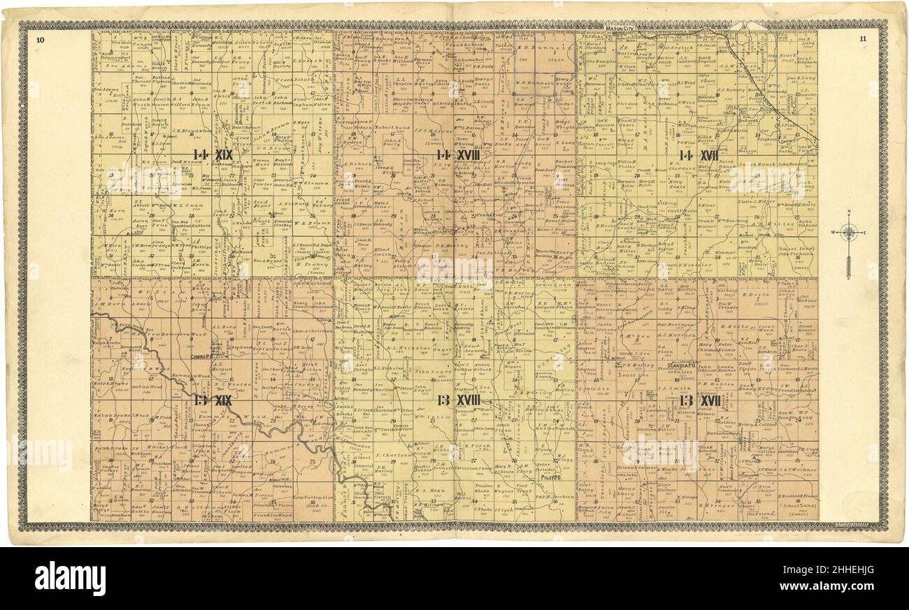 Standard atlas of Custer County, Nebraska - including a plat book of ...