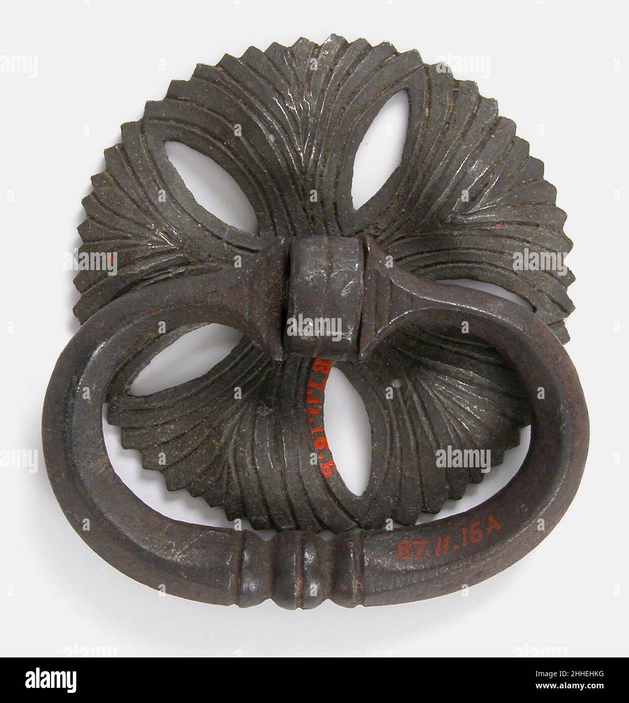 Door Handle 15th century German. Door Handle 468797 Stock Photo - Alamy