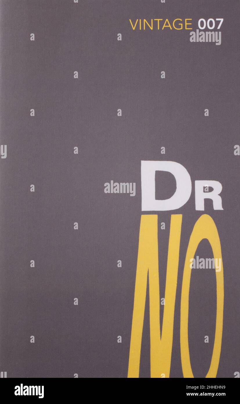 Dr no book cover hi-res stock photography and images - Alamy