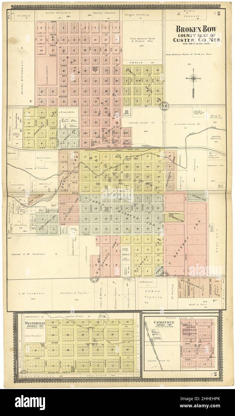 Standard atlas of Custer County, Nebraska - including a plat book of ...