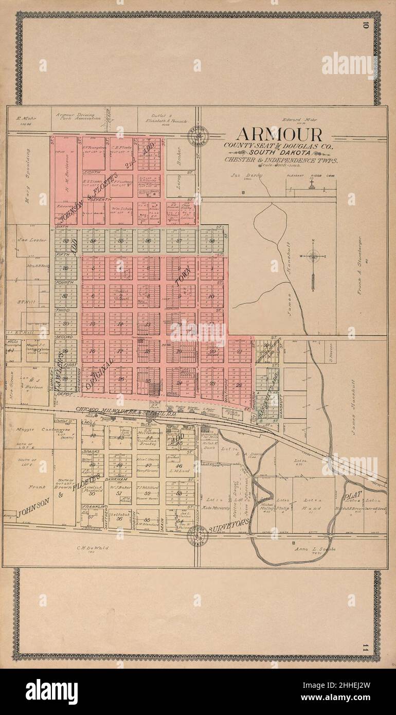 Standard atlas of Douglas County, South Dakota - including a plat book ...