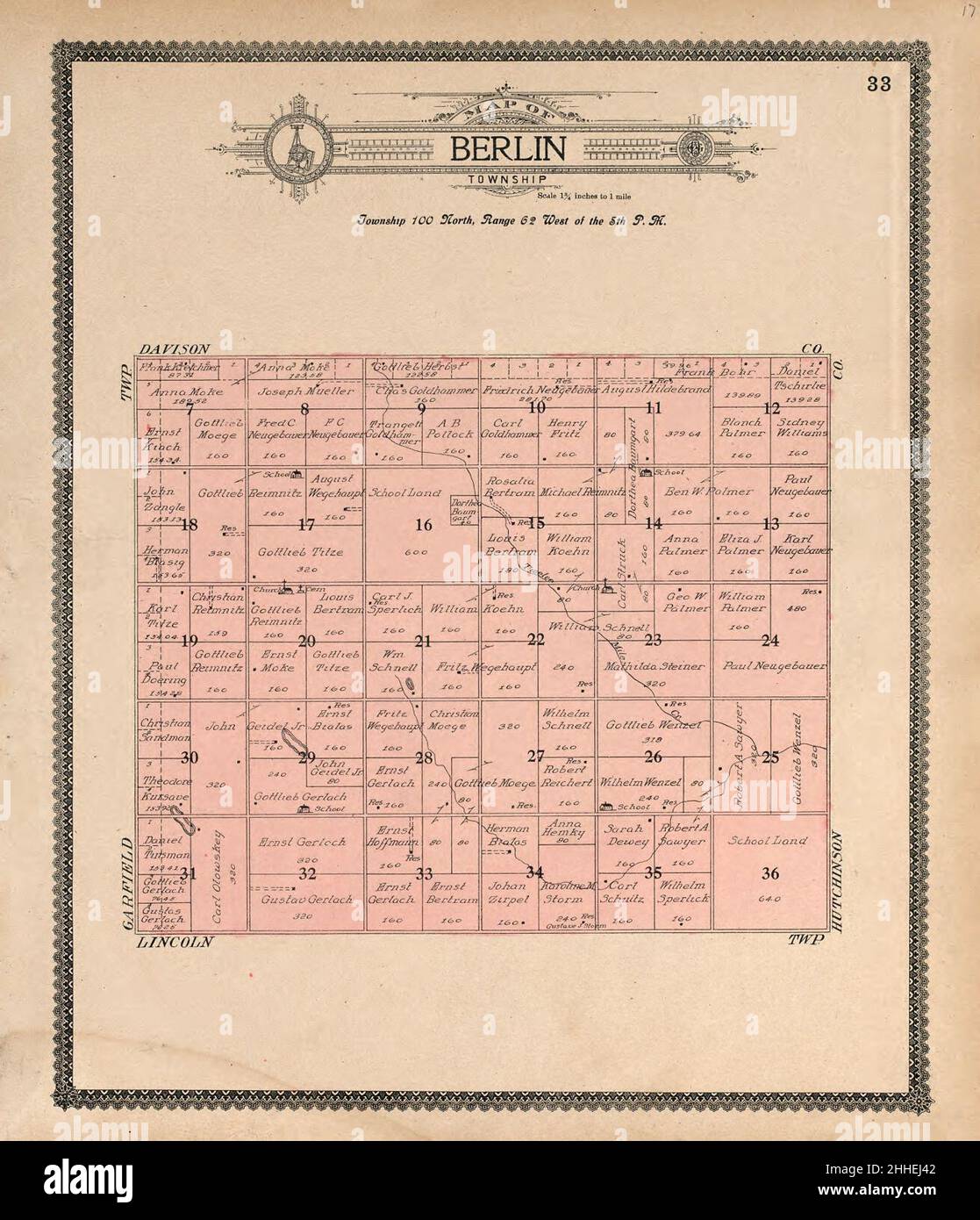 Standard atlas of Douglas County, South Dakota - including a plat book ...