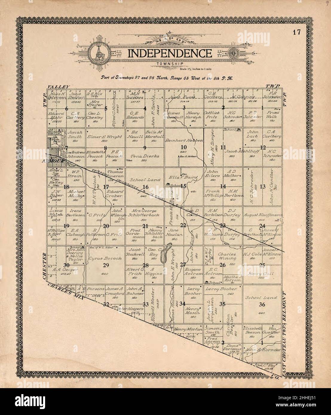 Standard atlas of Douglas County, South Dakota - including a plat book ...
