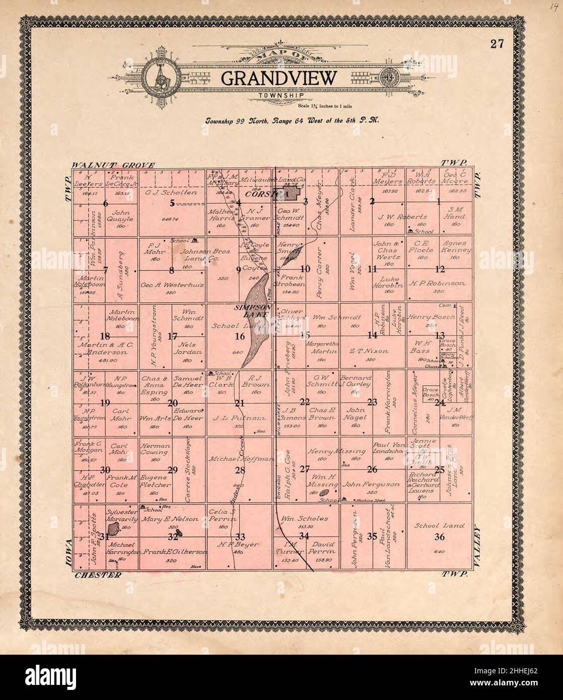 Standard atlas of Douglas County, South Dakota - including a plat book ...