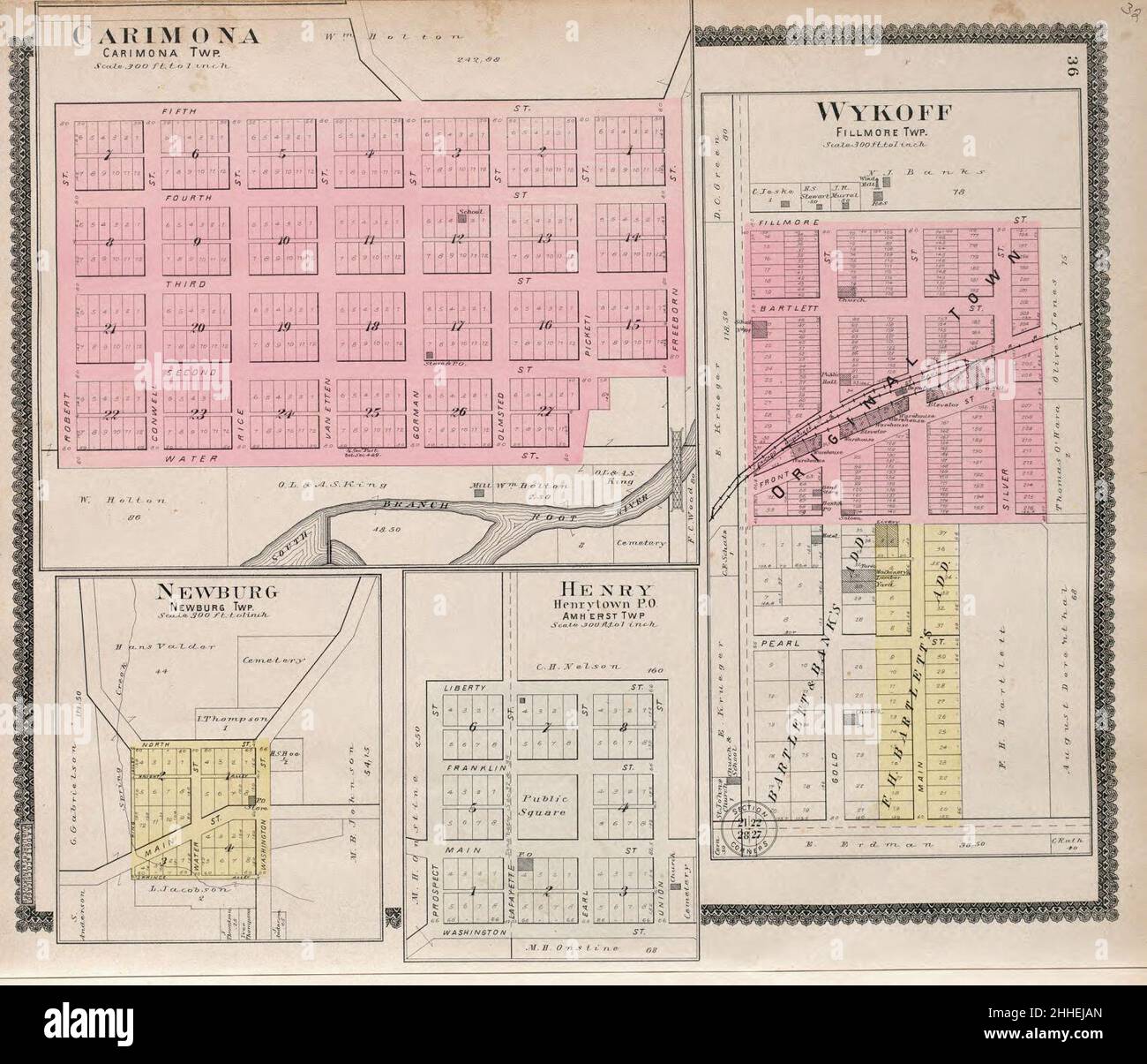 Standard atlas of Fillmore County, Minnesota - including a plat book of ...
