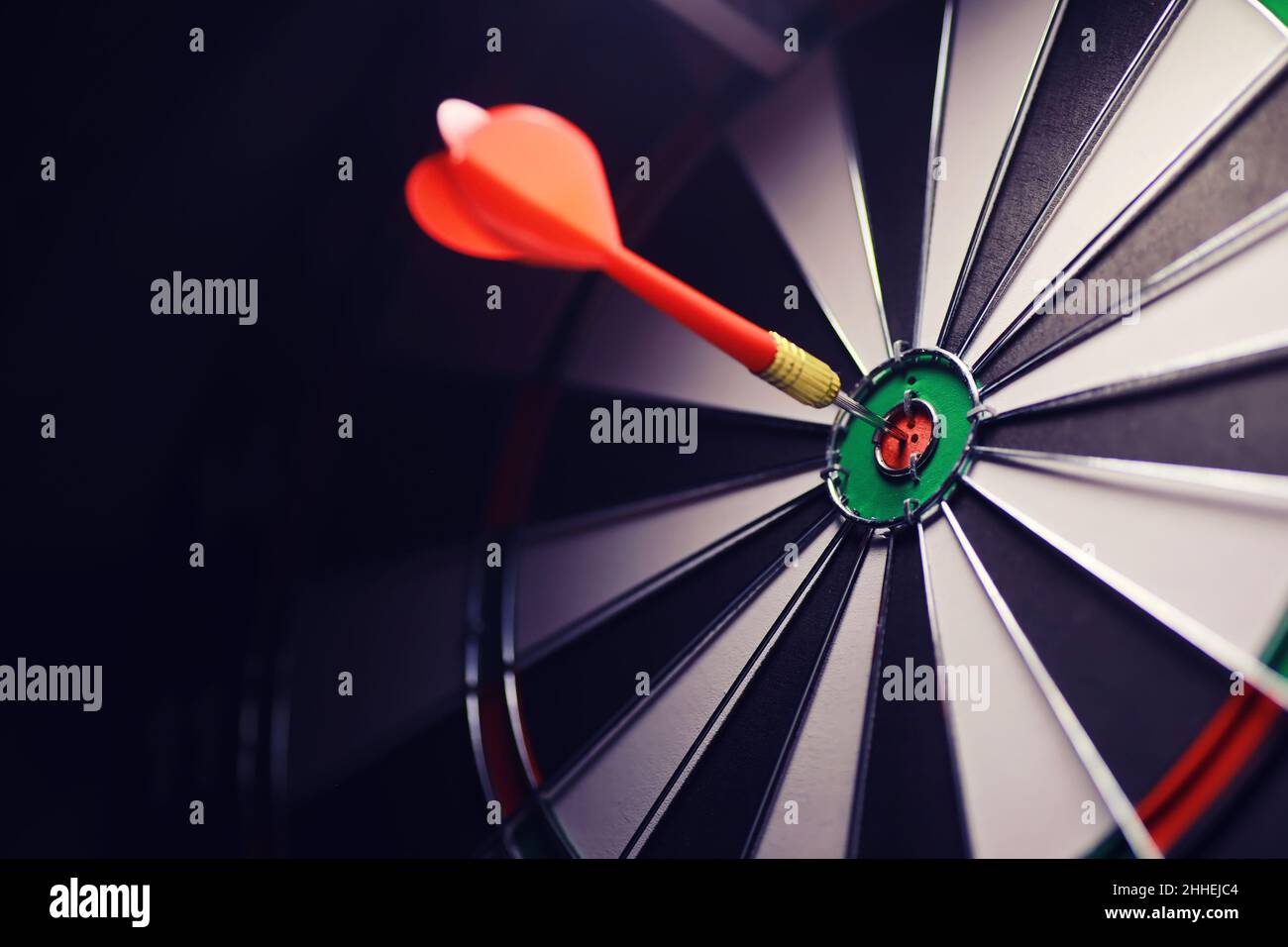 Darts. The dart for playing in the game board is stuck. Hit the sector ...