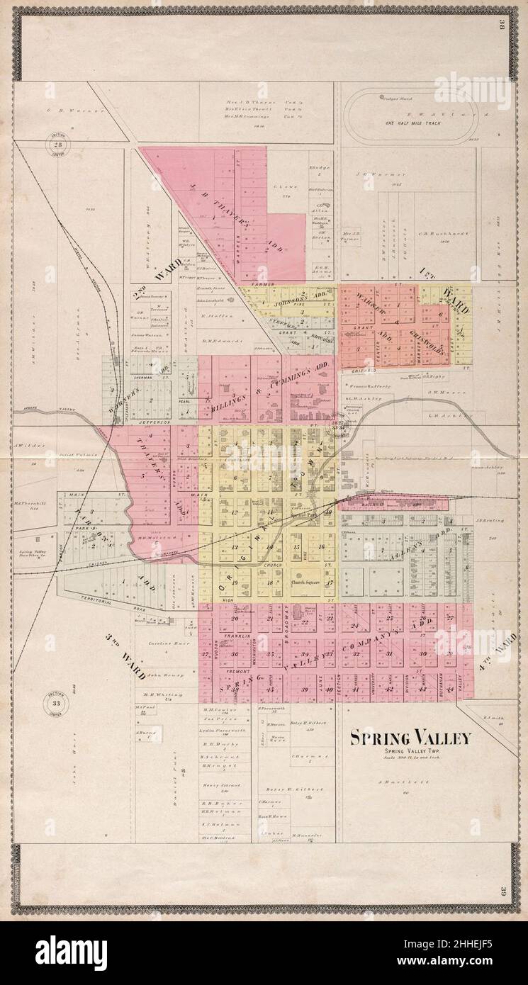 Standard atlas of Fillmore County, Minnesota - including a plat book of ...