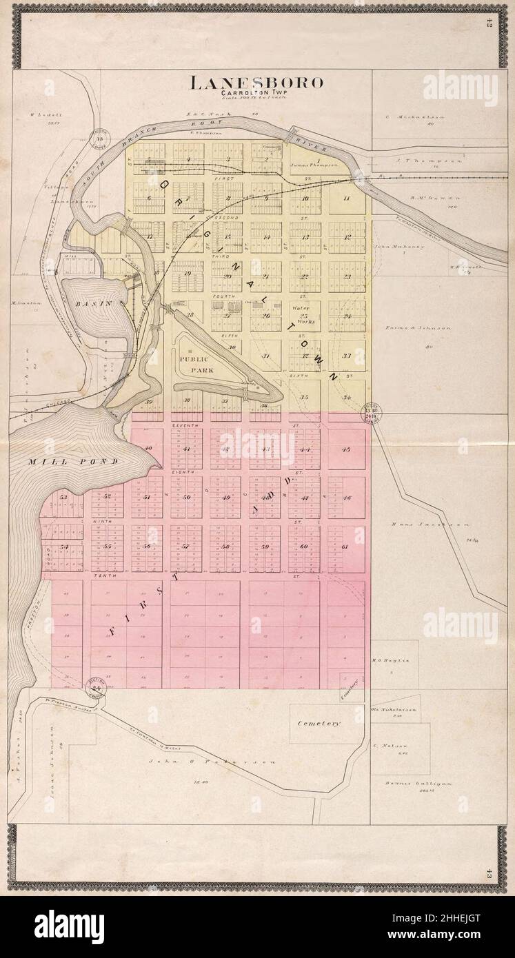 Standard atlas of Fillmore County, Minnesota - including a plat book of ...