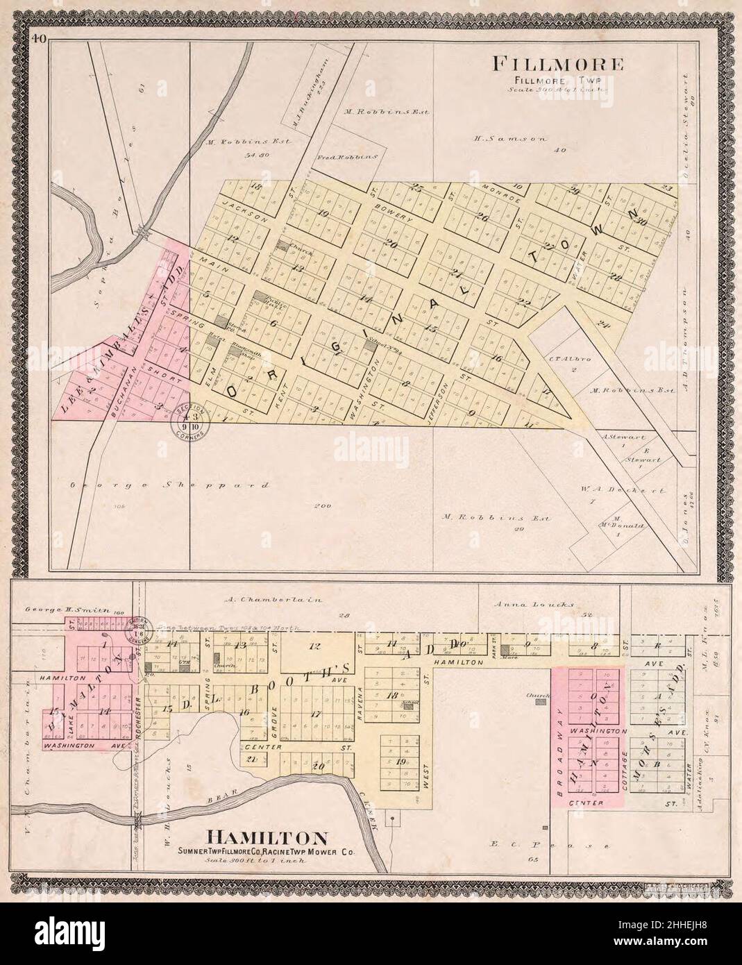 Standard atlas of Fillmore County, Minnesota - including a plat book of ...