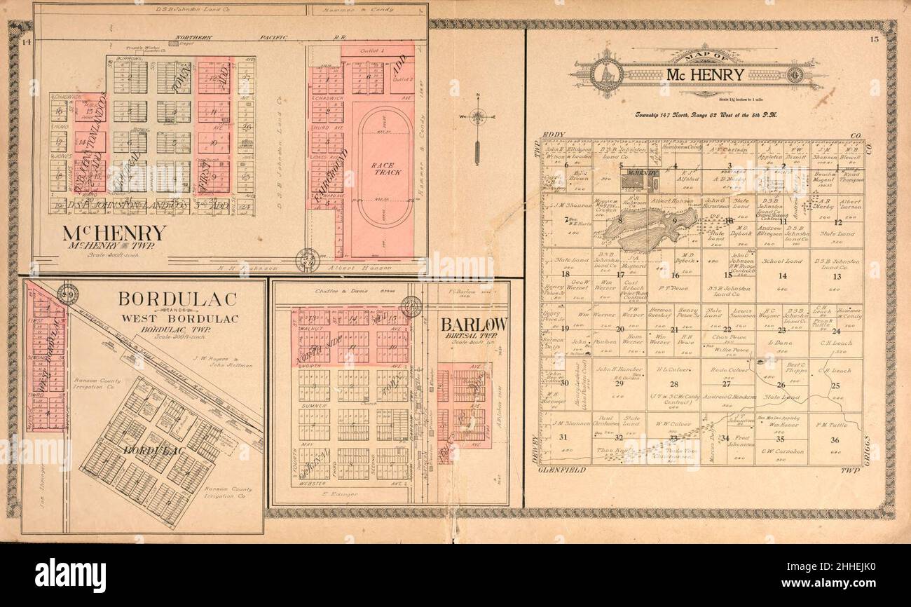 Standard atlas of Foster County, North Dakota - including a plat book ...