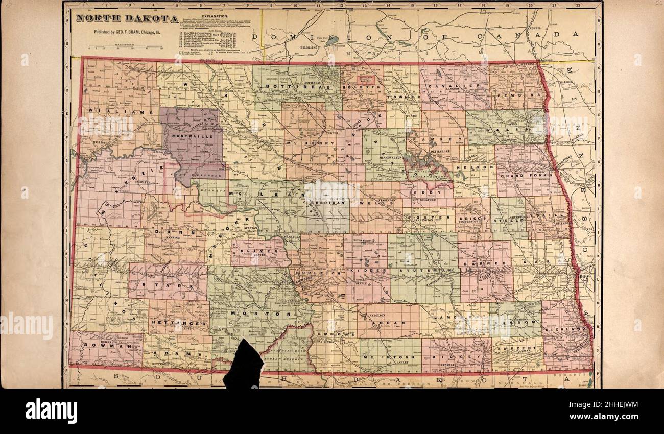 Standard atlas of Foster County, North Dakota - including a plat book of the villages, cities ...