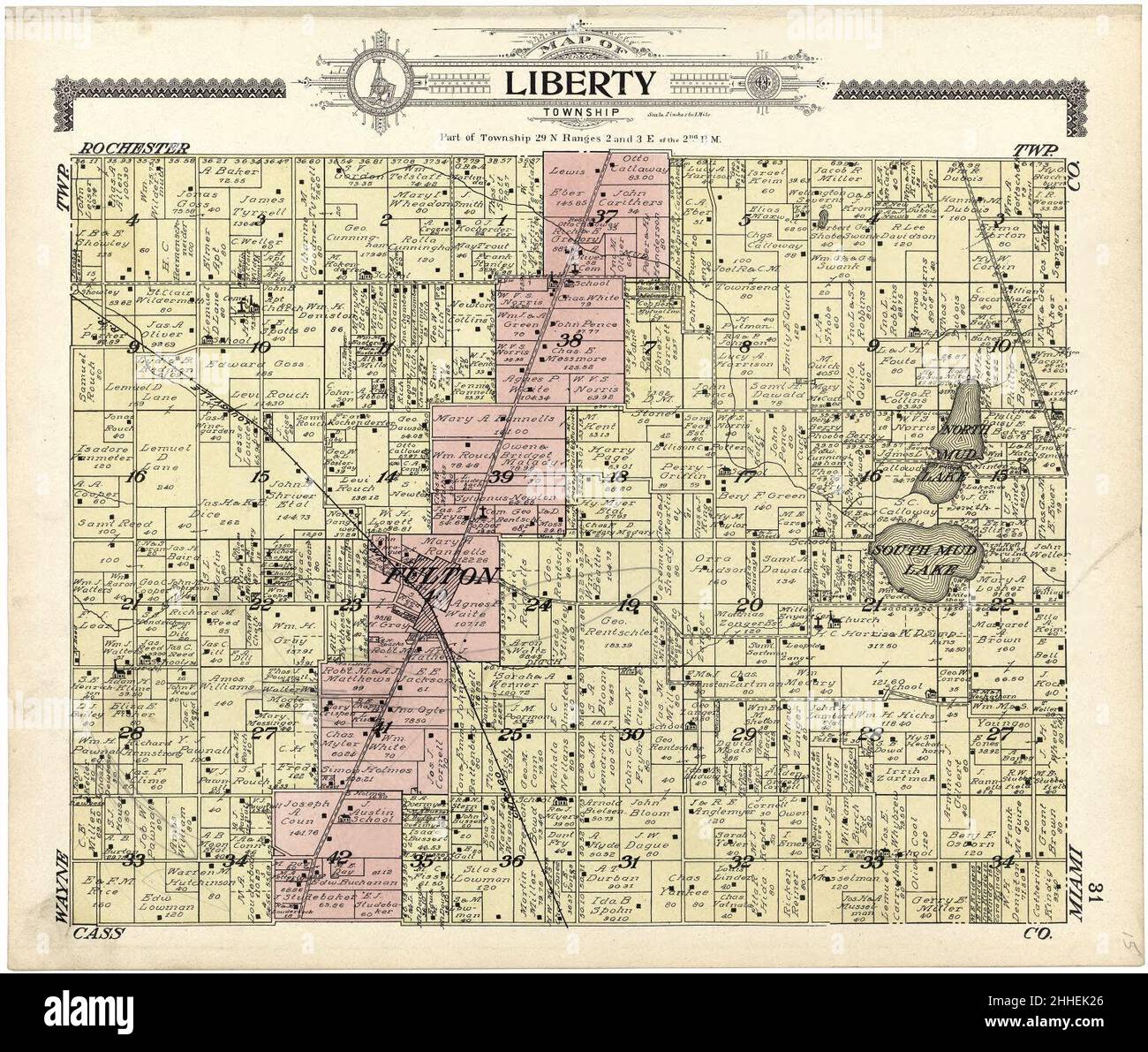 Standard atlas of Fulton County, Indiana - including a plat book of the ...