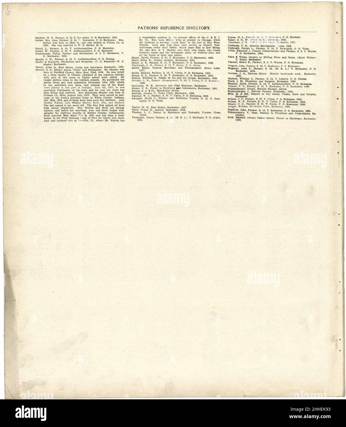 Standard atlas of Fulton County, Indiana - including a plat book of the ...