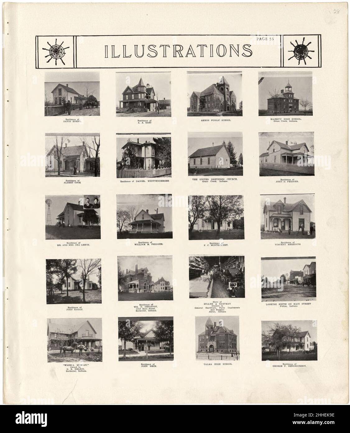Standard atlas of Fulton County, Indiana - including a plat book of the ...