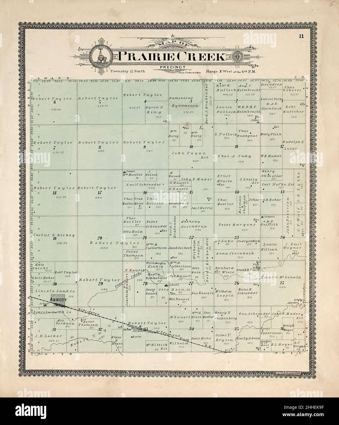 Standard atlas of Hall County, Nebraska - including a plat book of the ...