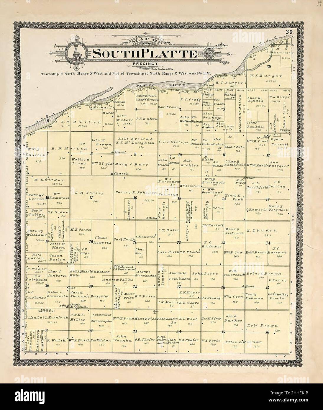 Standard atlas of Hall County, Nebraska - including a plat book of the ...