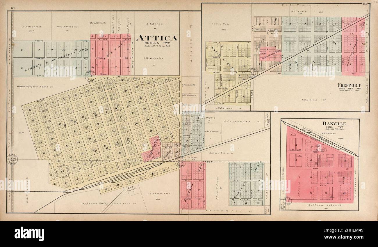 Standard atlas of Harper County, Kansas - including a plat book of the ...