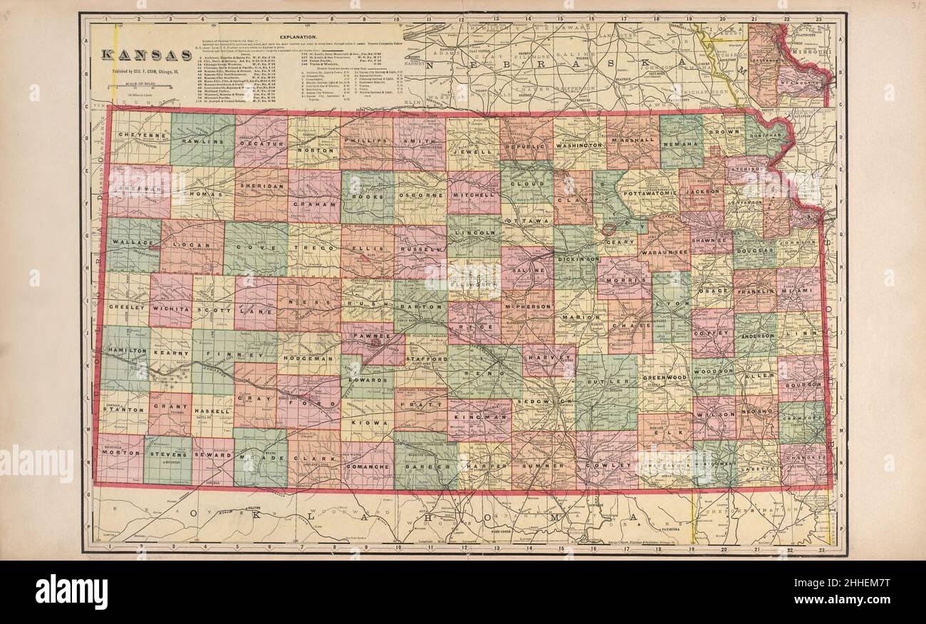 Standard atlas of Hodgeman County, Kansas - including a plat book of the villages, cities and ...