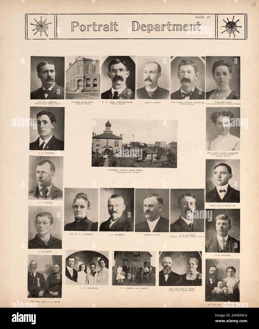 Standard atlas of Hodgeman County, Kansas - including a plat book of ...