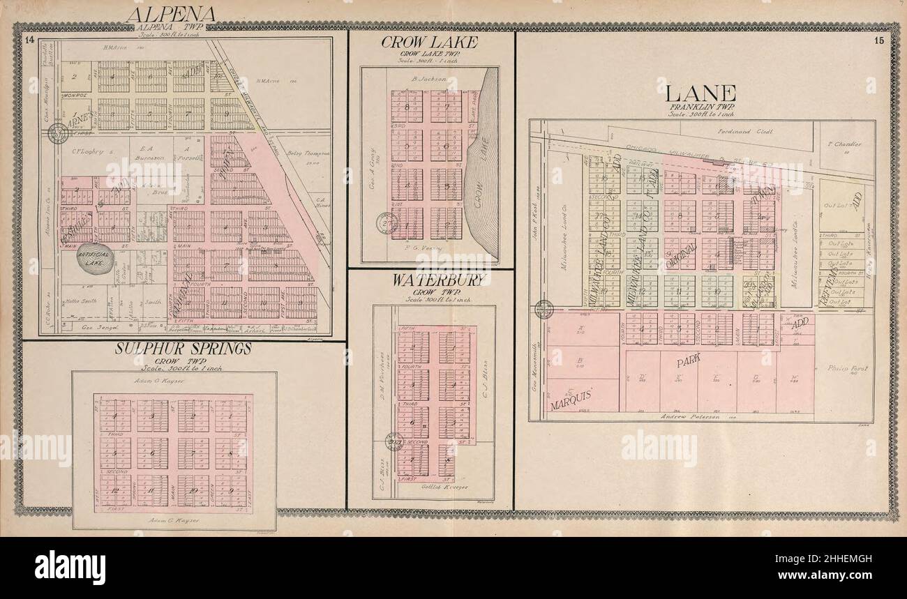Standard atlas of Jerauld County, South Dakota - including a plat book ...