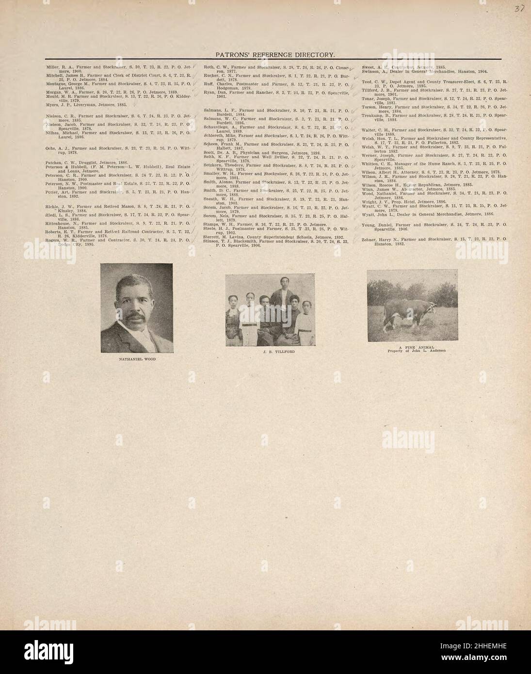 Standard atlas of Hodgeman County, Kansas - including a plat book of ...