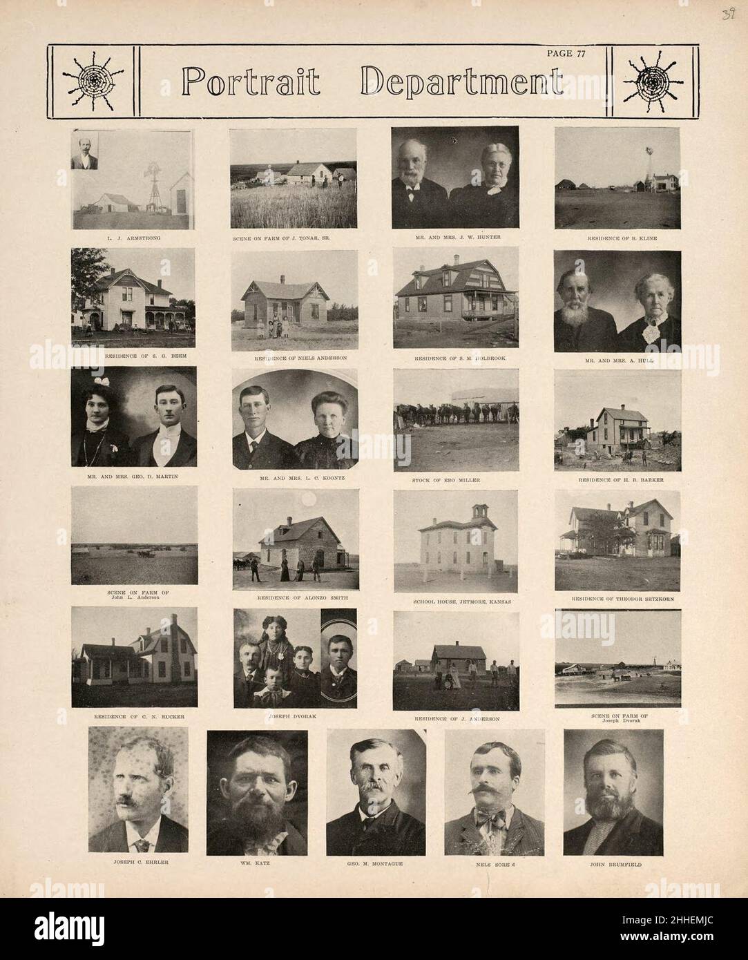 Standard atlas of Hodgeman County, Kansas - including a plat book of ...