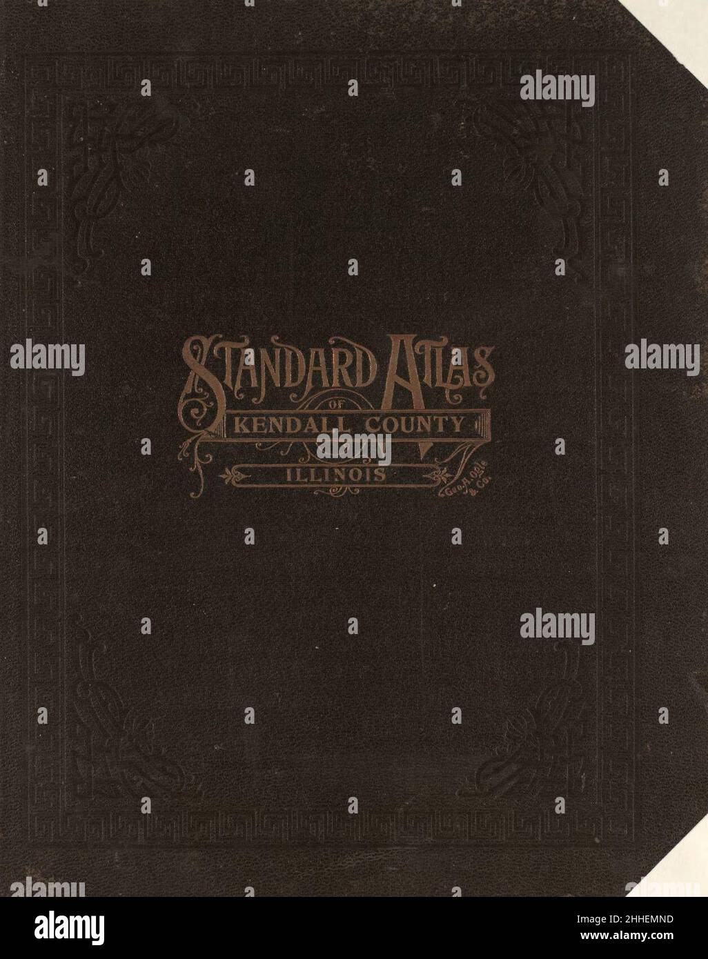 Standard atlas of Kendall County, Illinois - including a plat book of the villages, cities and ...