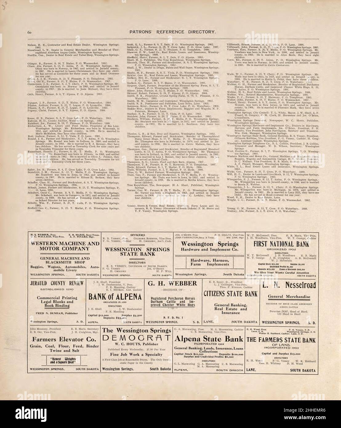 Jerauld county hi-res stock photography and images - Alamy