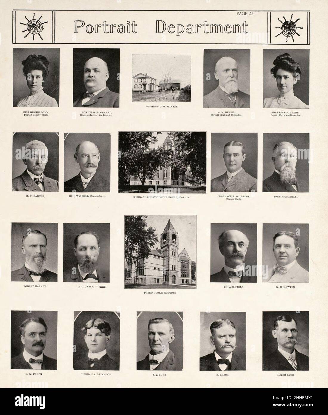 Standard atlas of Kendall County, Illinois - including a plat book of ...