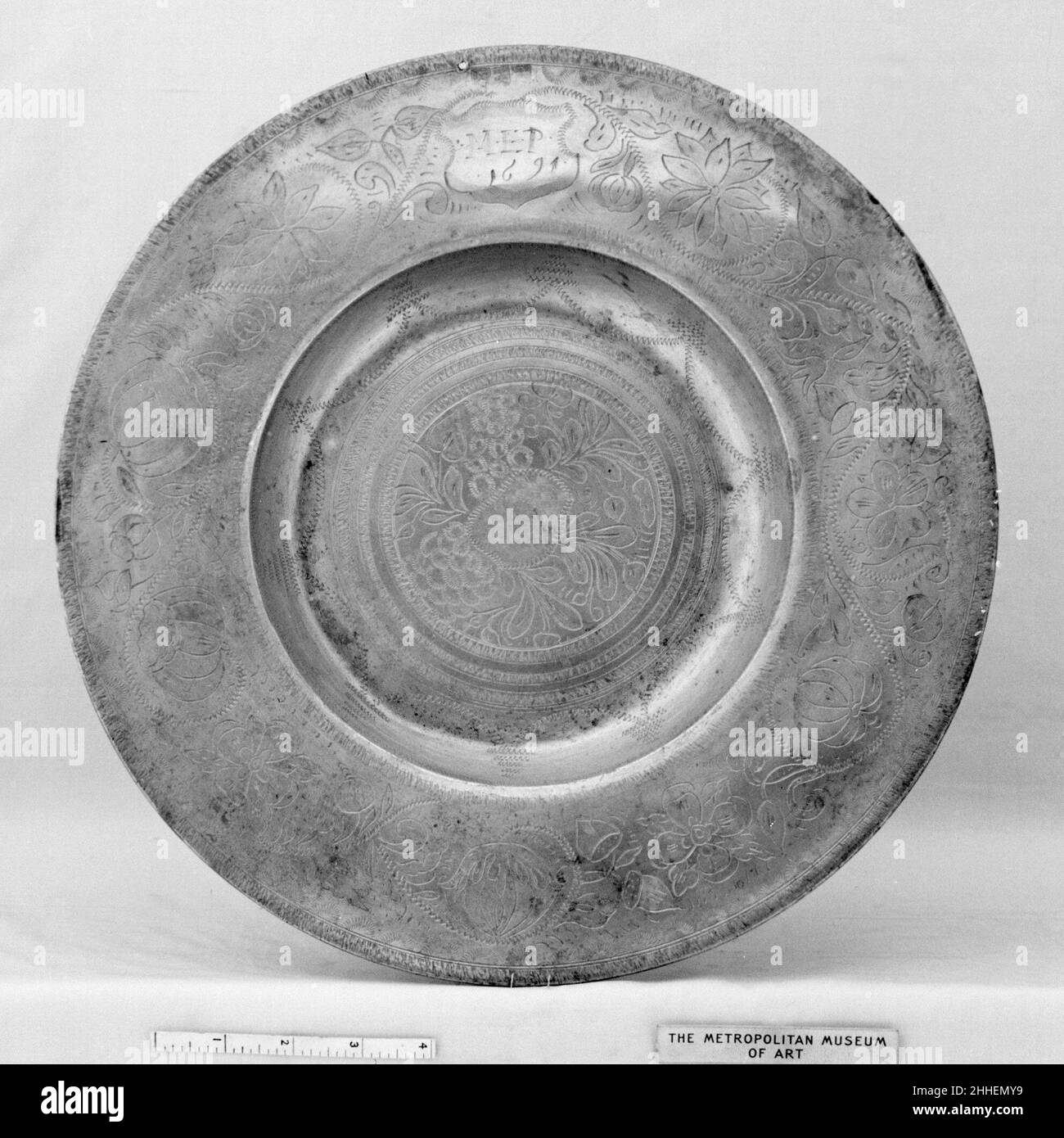 Platter 18th century Jacob Schramm. Platter 189065 Maker: Jacob Schramm ...