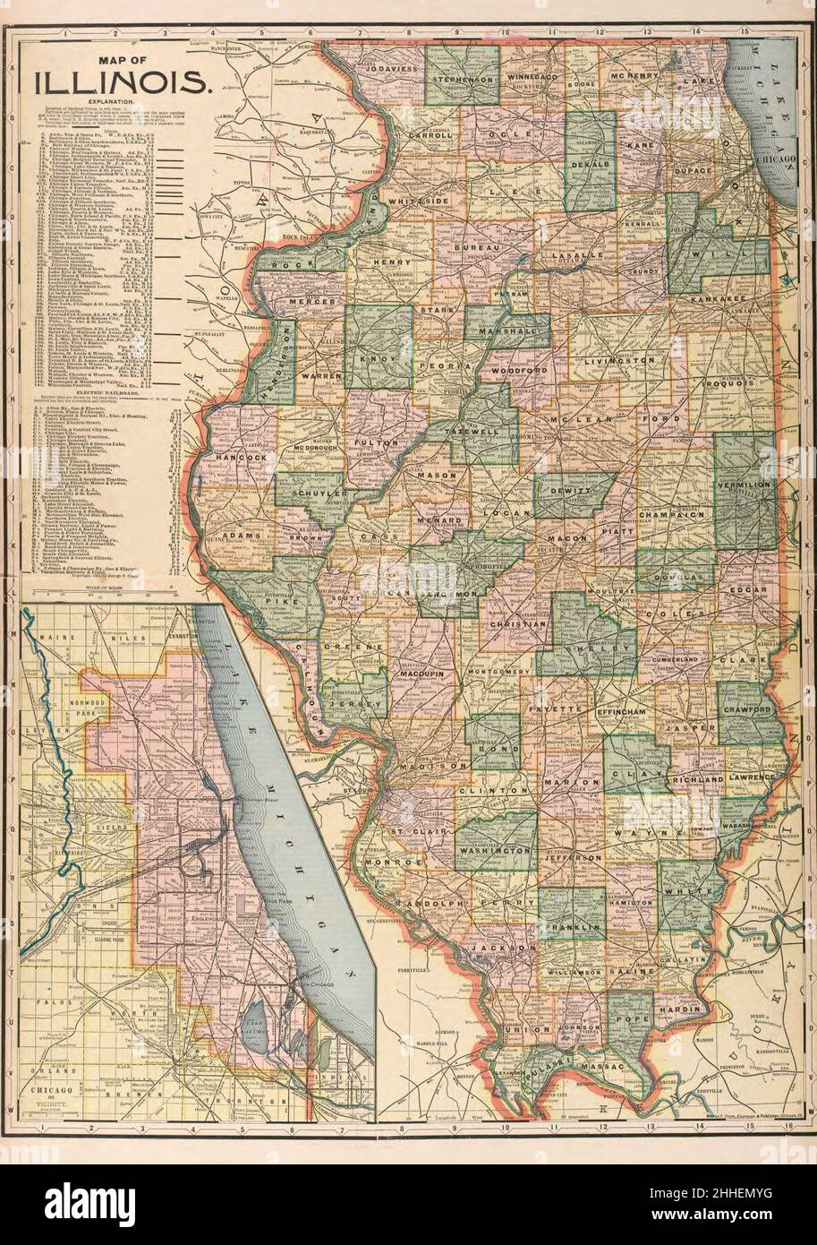 Standard atlas of Kendall County, Illinois - including a plat book of the villages, cities and ...