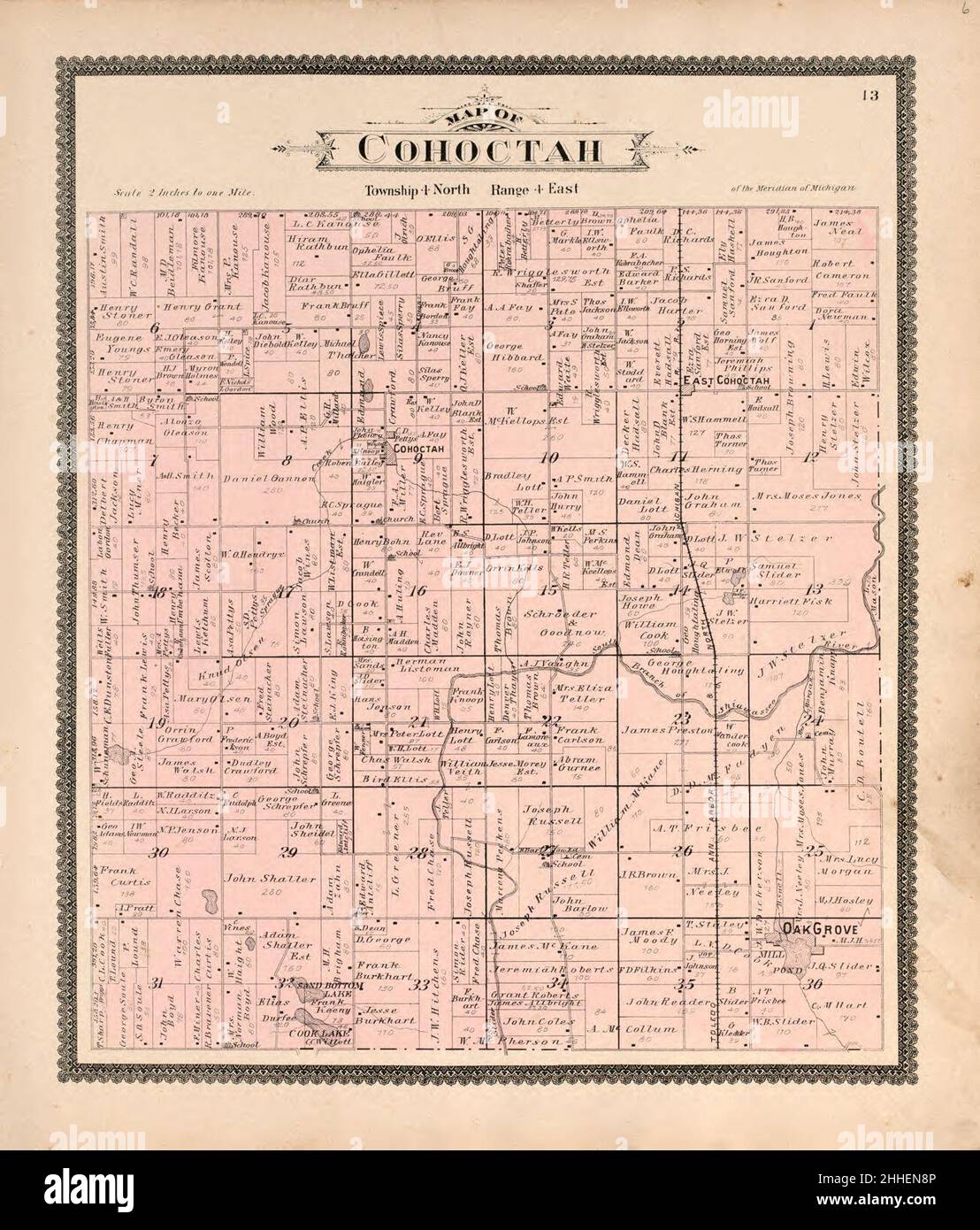 Standard atlas of Livingston County, Michigan - including a plat book ...