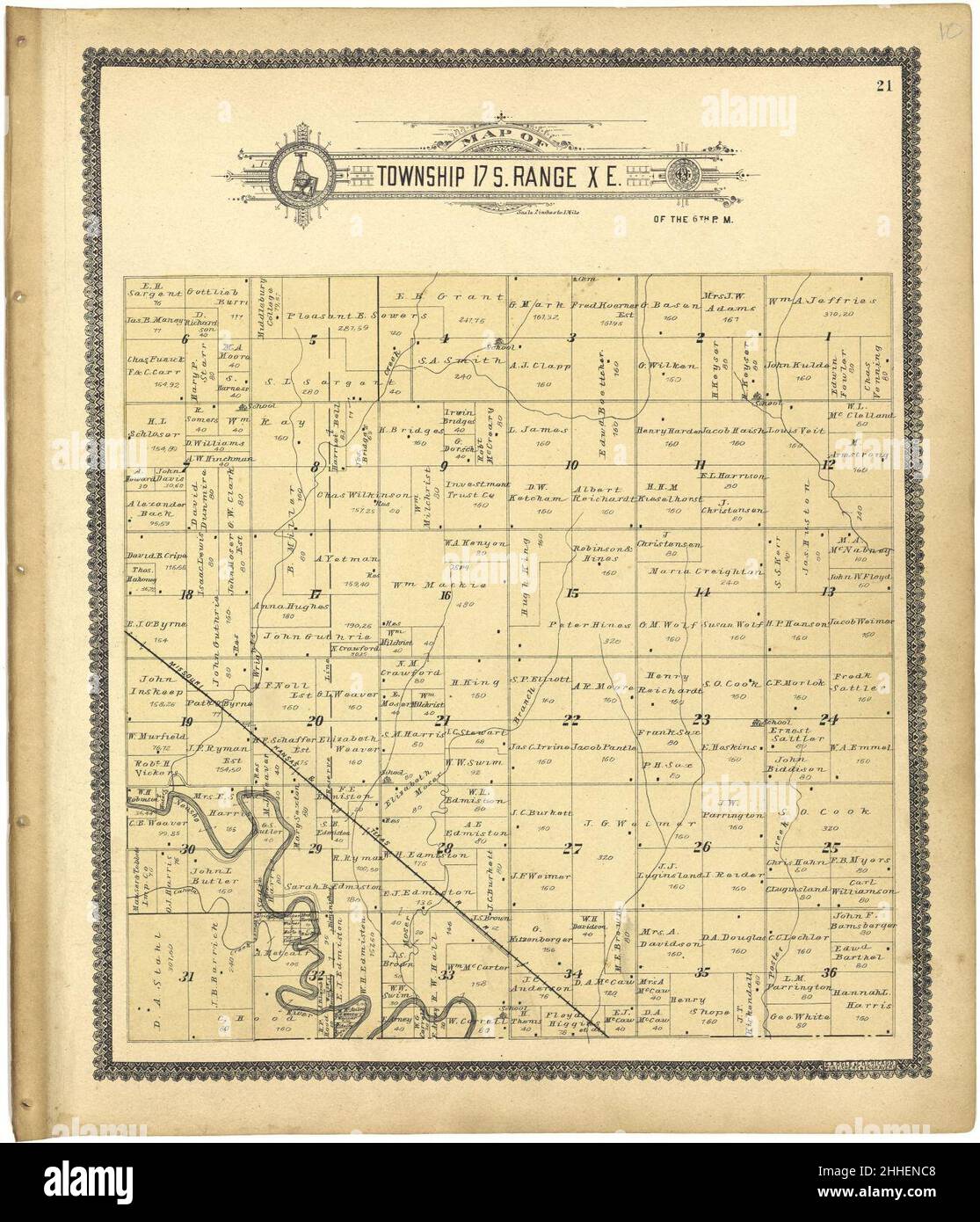 Standard atlas of Lyon County, Kansas - including a plat book of the ...