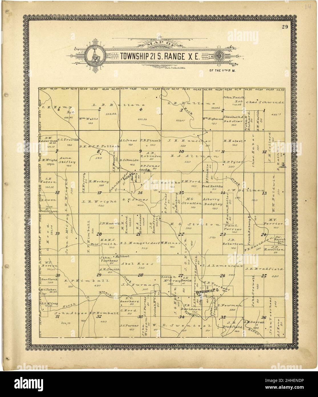 Standard atlas of Lyon County, Kansas - including a plat book of the ...