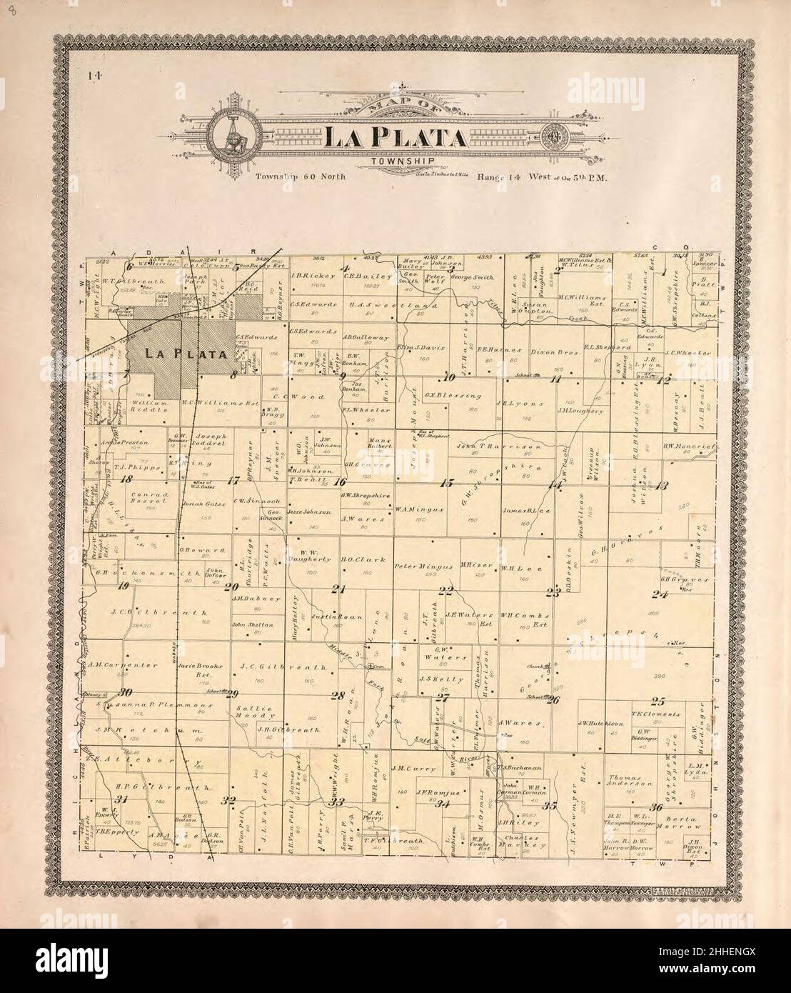 Standard atlas of Macon County, Missouri - including a plat book of the ...